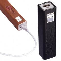 2200 mAh POrtable Aluminum USB Power Banl, works with all...